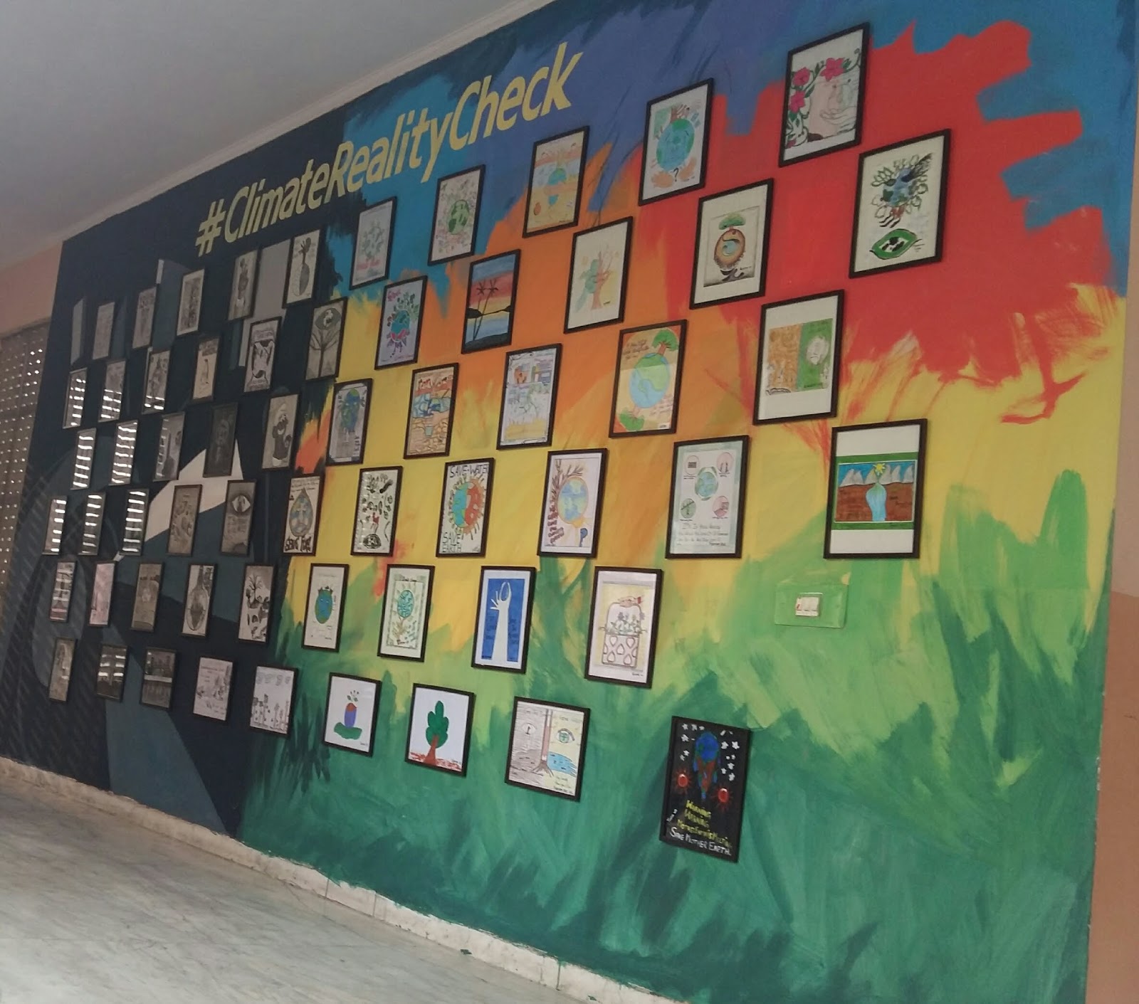 SDG's : The Rising: SDG's Post #7 #ClimateRealityCheck Wall