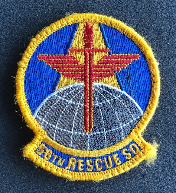 THE USAF RESCUE COLLECTION: USAF 56th RQS / Small Version Patch