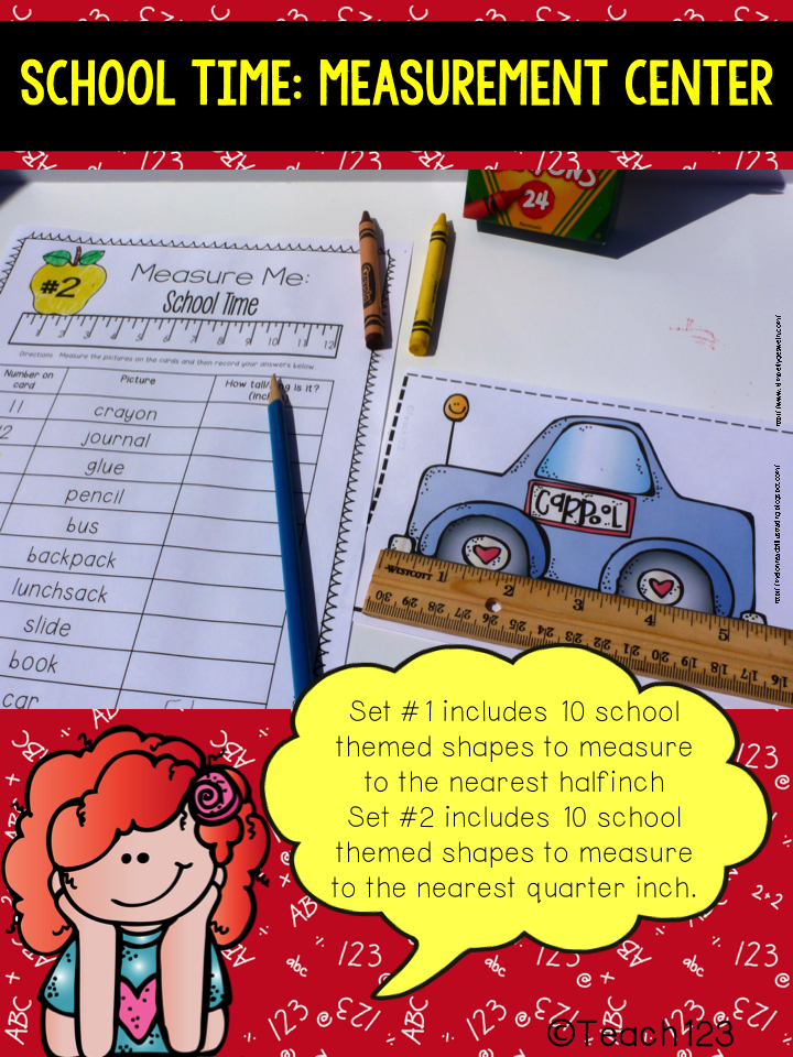 Back to School: Measurement Center | Teach123