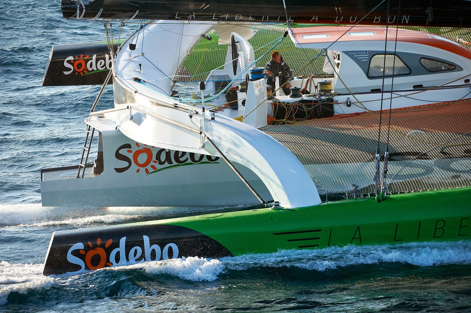 Ultime / Sodebo Ultim' de retour après deux transatlantiques, Thomas ...