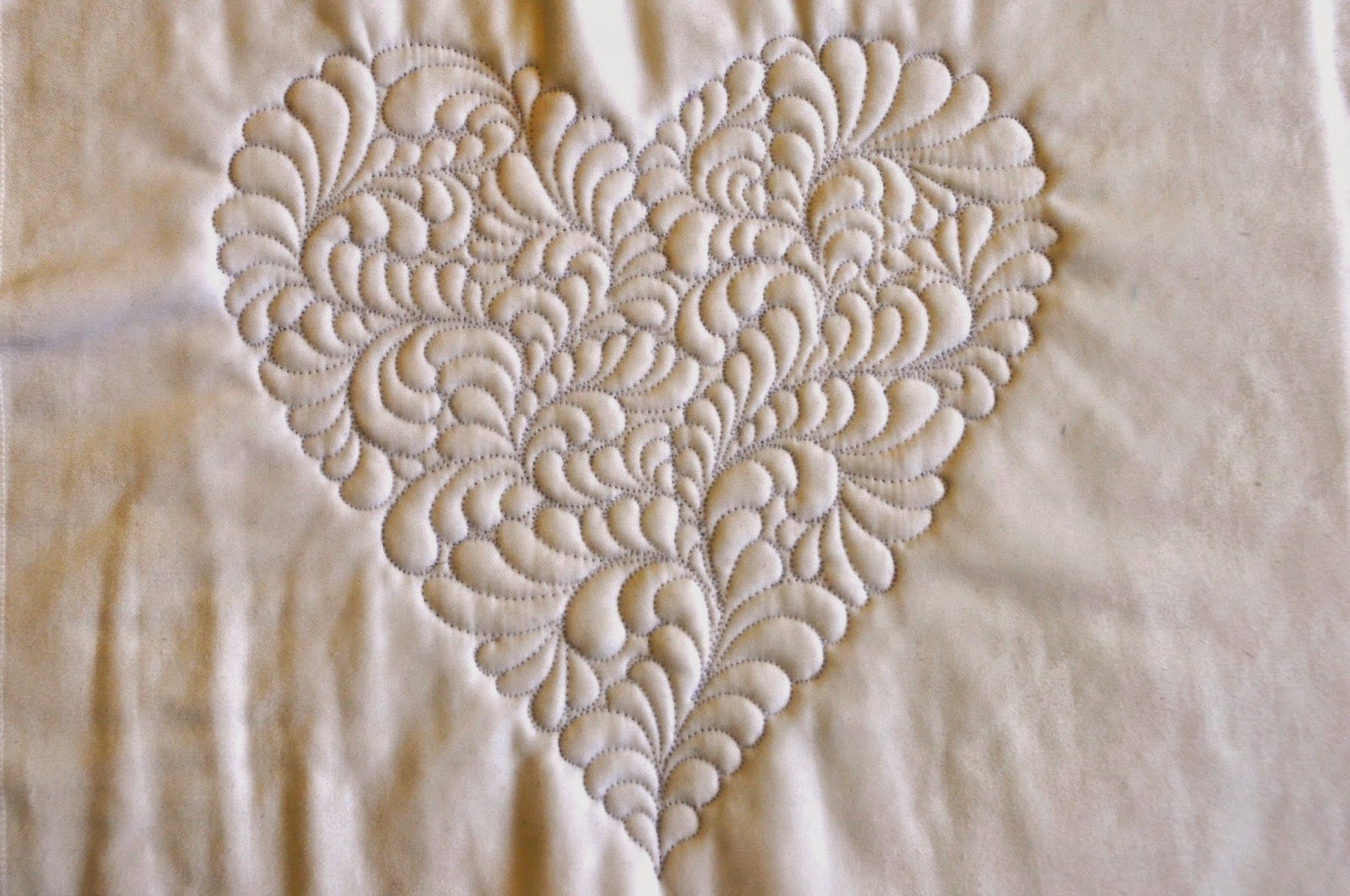 Feathered Heart.....Machine Quilting | LuAnn Kessi | Bloglovin’