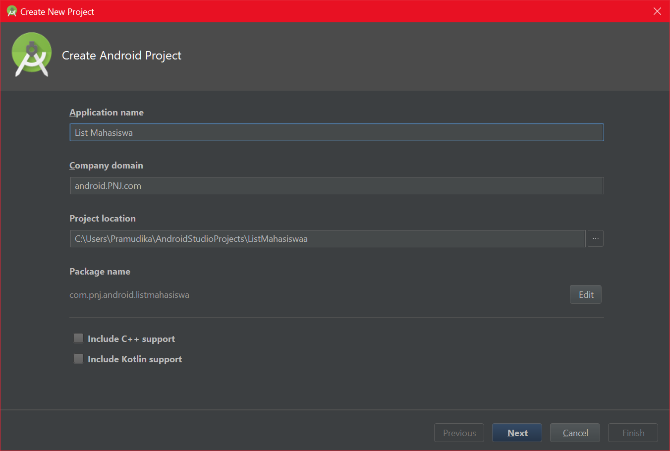 Membuat ListView Android Studio Membuat ListView Android Studio