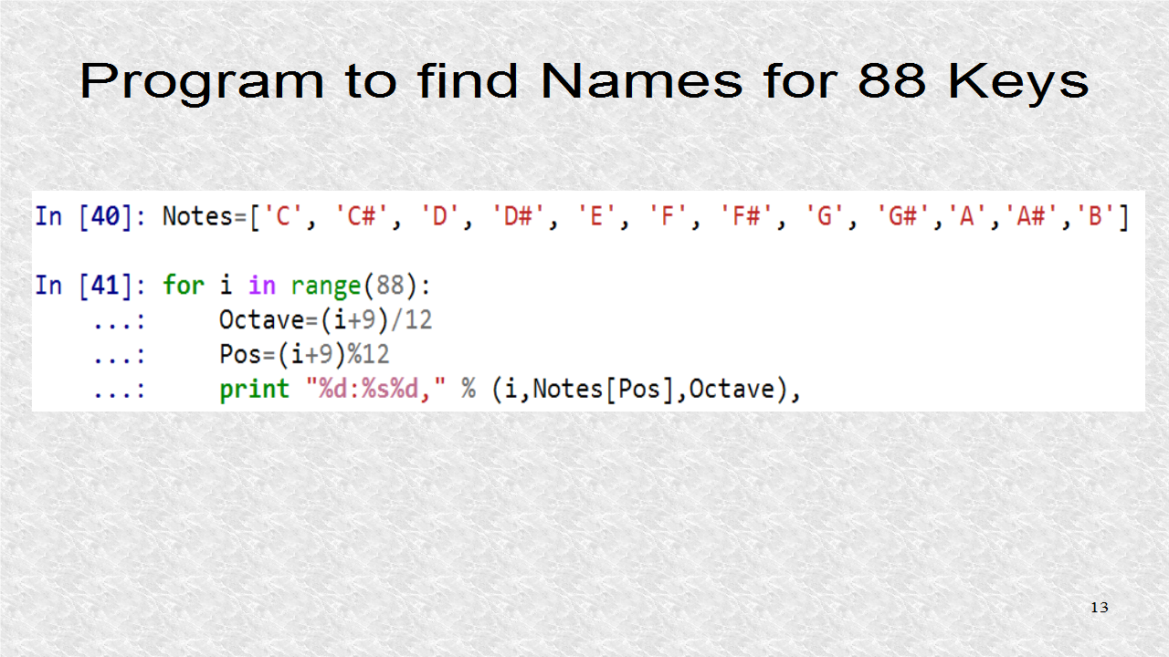 Audio Programming In Python: 10. Python Dictionaries