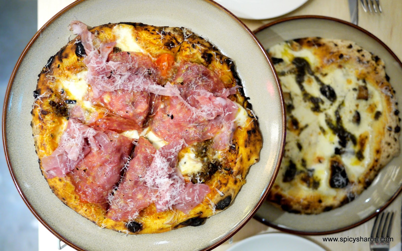 Proof Pizza + Wine @ APW Bangsar KL - Black Truffle And Cheese Pizza ...