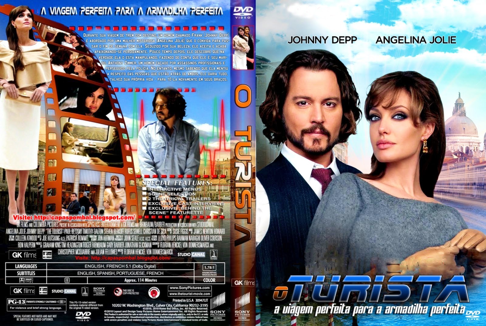 Capas Pombal: O Turista