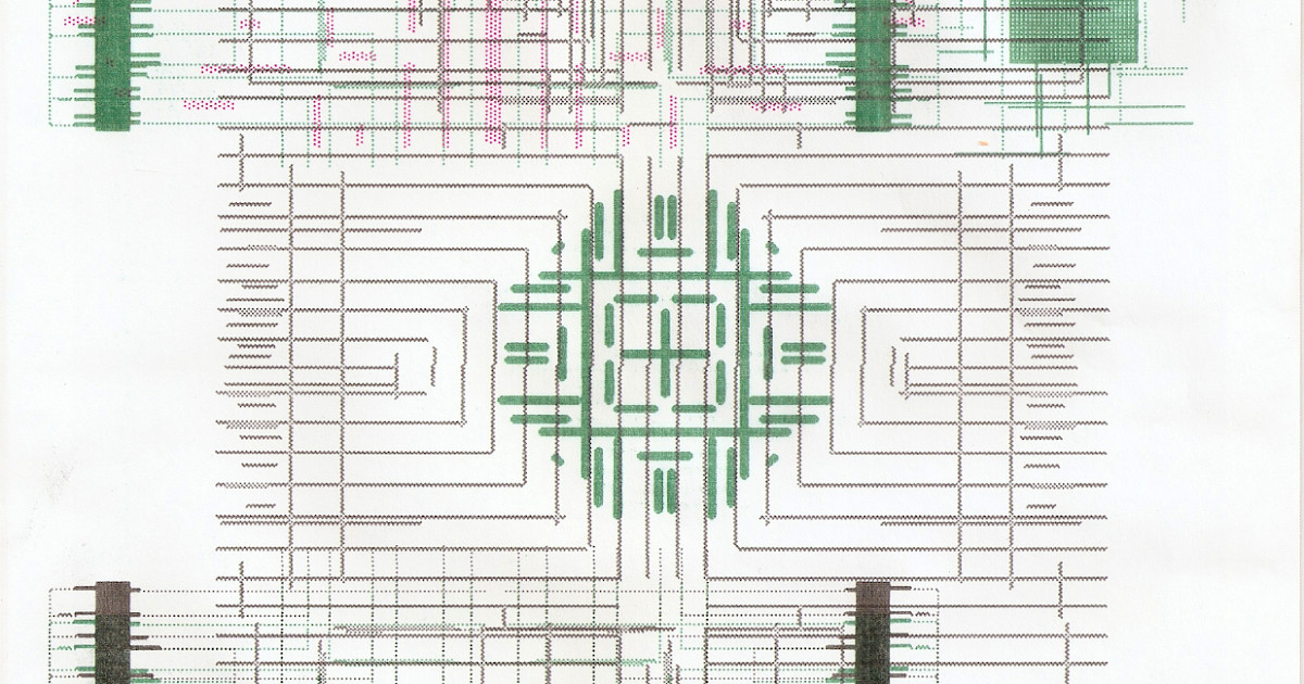 MacPaint Dot Matrix Art: Circuitboard01-03