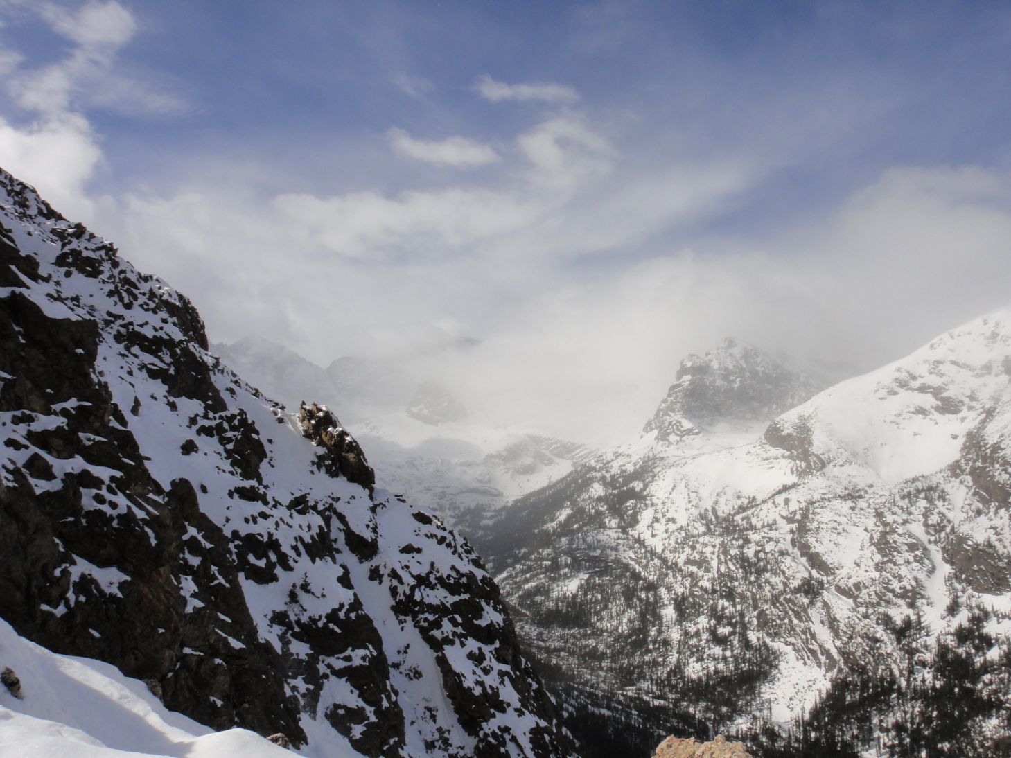 Hiking Rocky Mountain National Park: Half Mountain via Glacier Gorge TH.