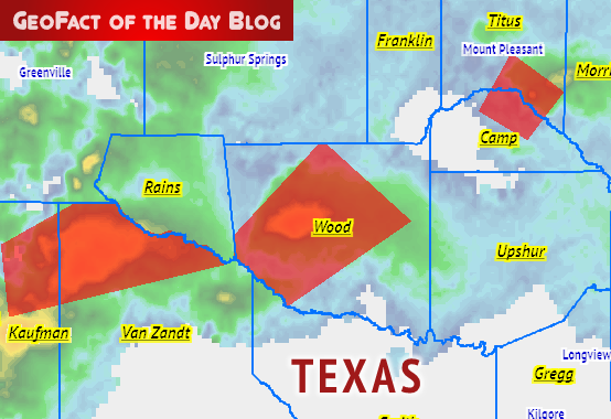 GeoFact of the Day: 5/29/2019 Three Texas Tornado Warnings
