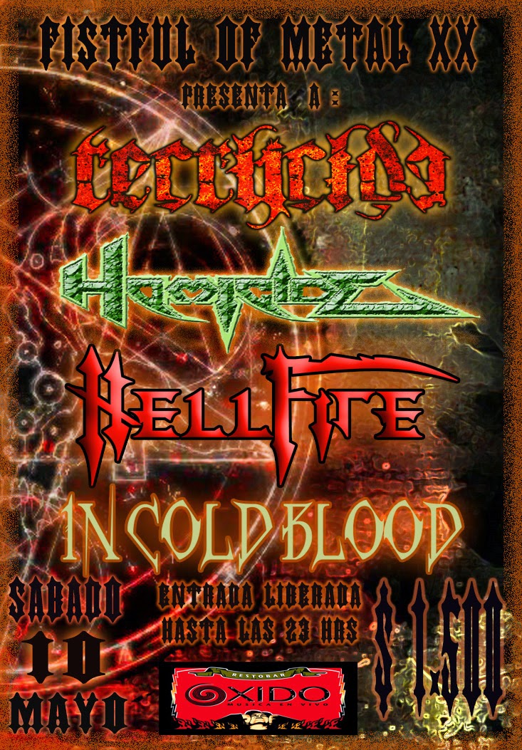 Official Site Hellfire Thrash Metal Band (From Chile)