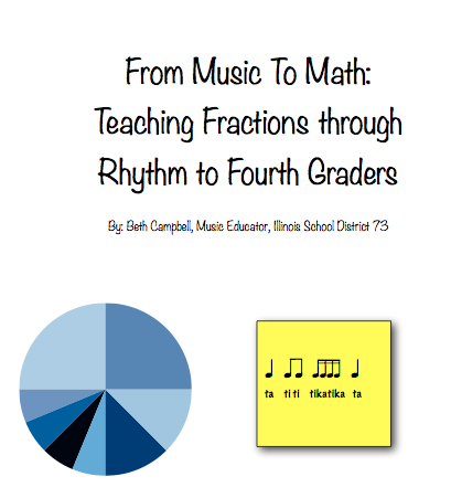 Do, Re, Mi, And So On!: From Music to Math - Teaching Fractions through ...