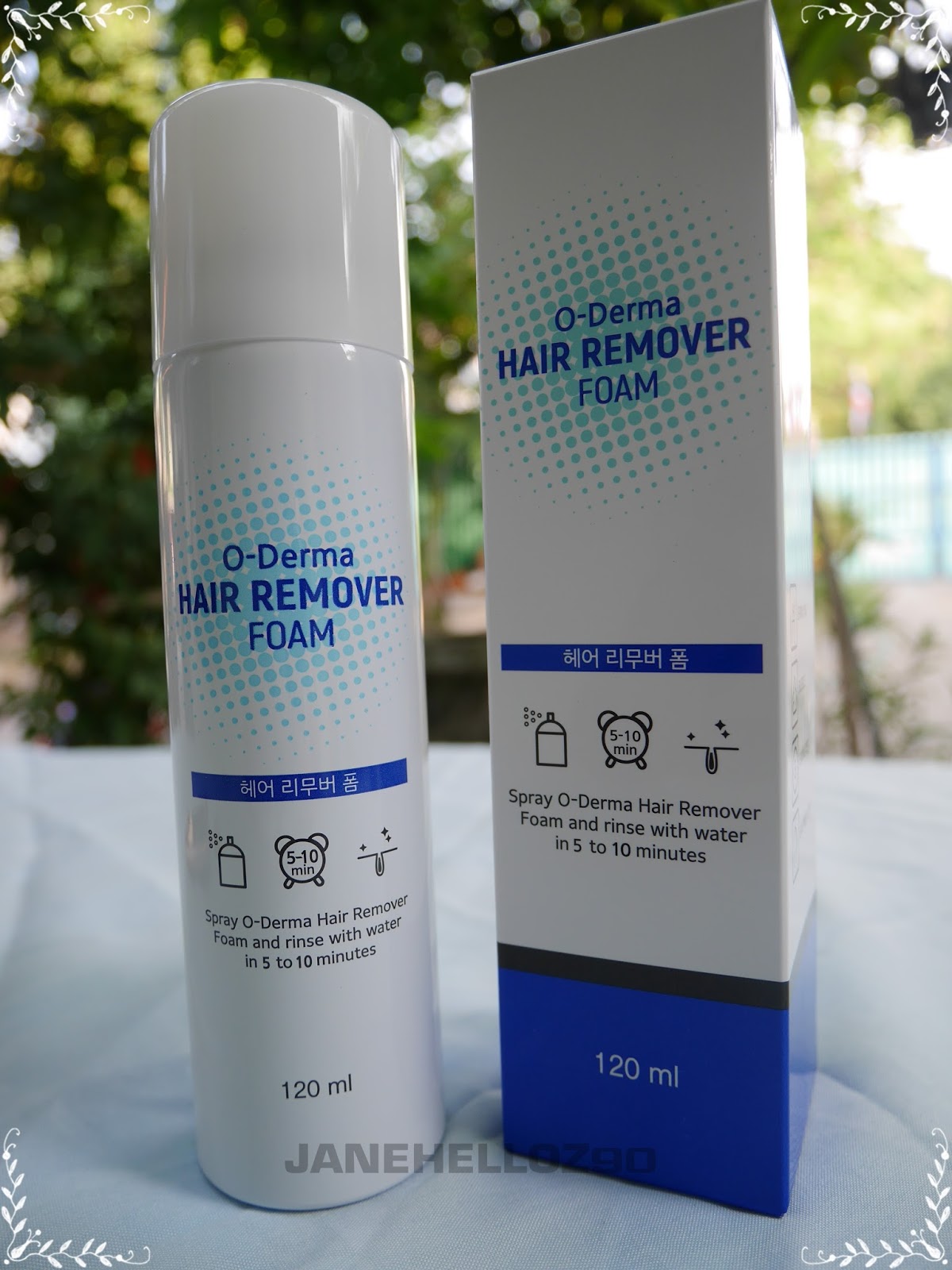 Review : กลับมาอีกครั้ง O-Derma Hair Remover Foam มูสกำจัดขน นำเข้าจากเกาหลี - Dailyjanex