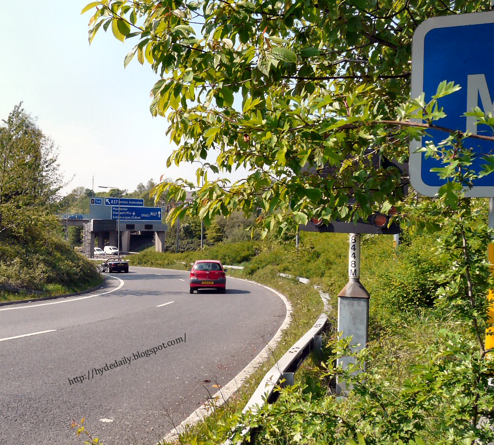 Hyde Daily Photo Volume 2 (2011-2015): Blue Monday: Sliproad to the M67