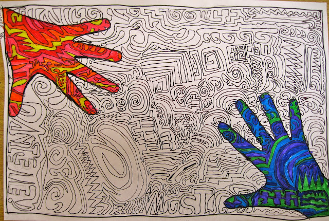 The Art Room: The Longest Line 5th grade