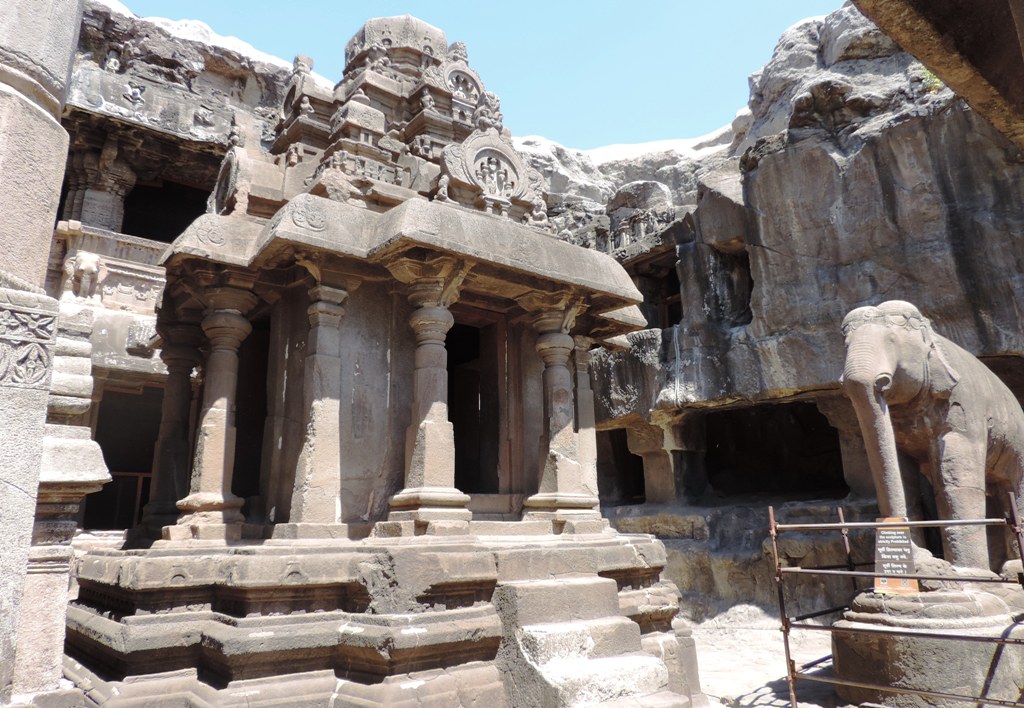 Just About Everything: Jain cave temples Ellora, India