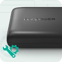 RAVPower Portable Chargers 22000mAh Power Bank 5.8A Output | Smart ...
