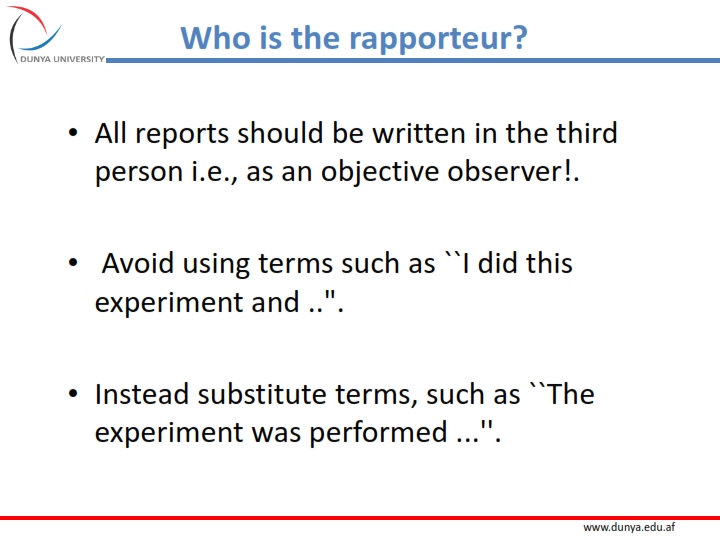 How to write a useful report - Study | Learn | Success