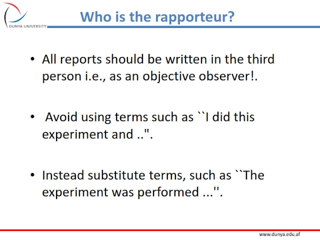 How to write a useful report - Study | Learn | Success