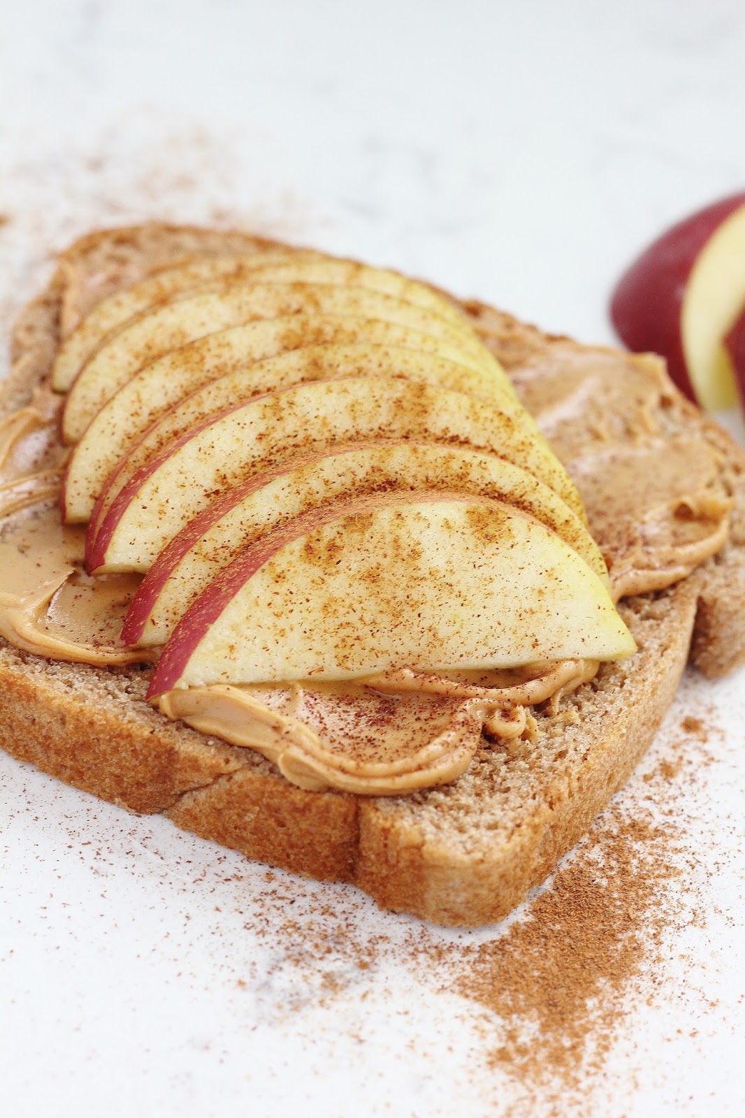 Breakfast Toast Week: Apple Cinnamon Peanut Butter Toast & Recap