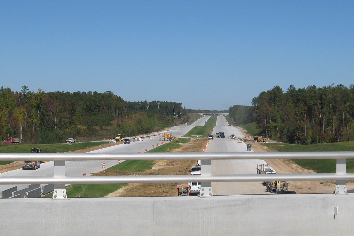 Triangle Expressway Construction, October 2011