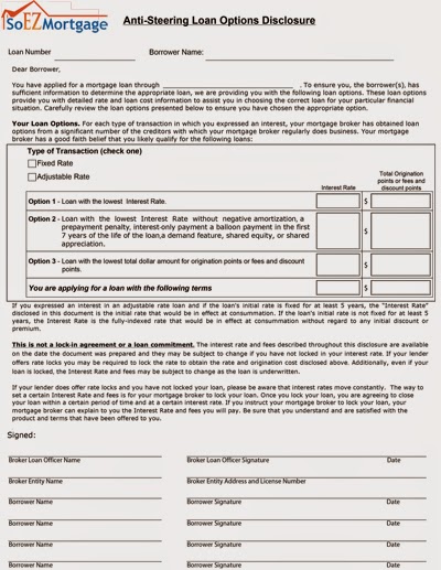 Michael James Hansen | CA MORTGAGE BROKER: Why Is The Anti-Steering ...