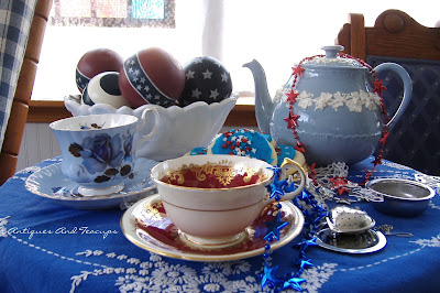 Antiques And Teacups: Tuesday Cuppa Tea - Happy 4th Of July! Antique ...
