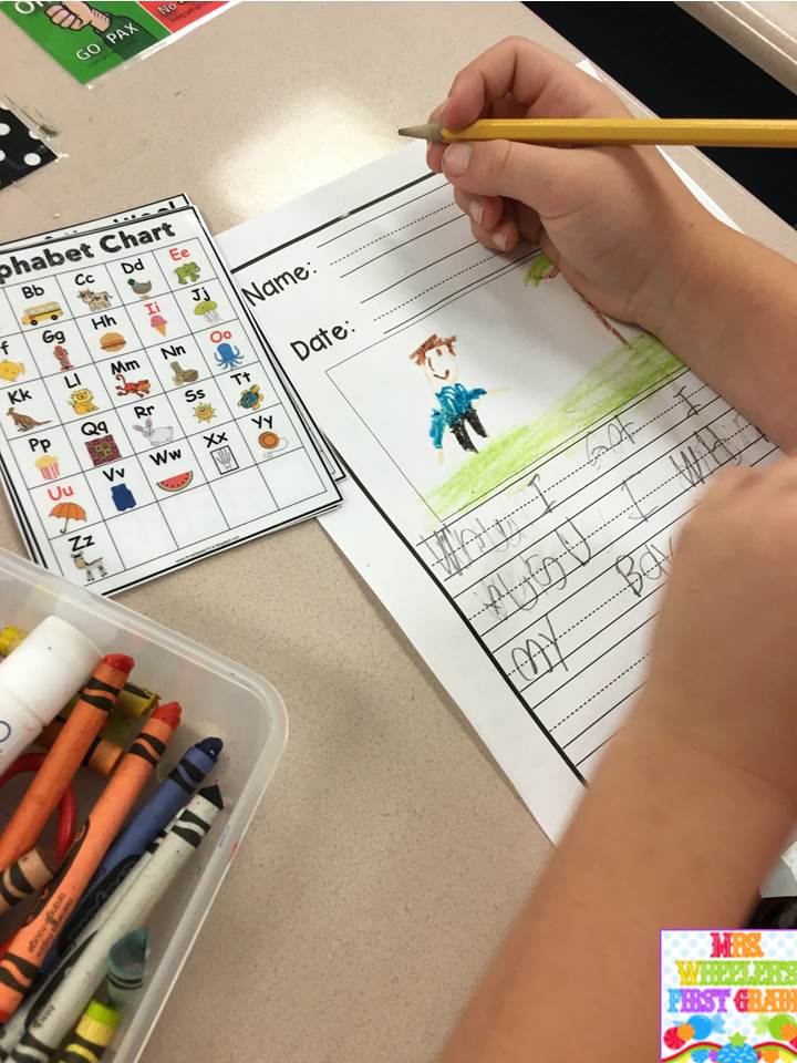 Mrs. Wheeler's First Grade Tidbits: Launching Writing Workshop