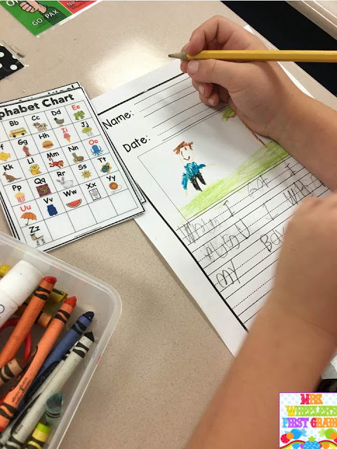 Mrs. Wheeler's First Grade Tidbits: Launching Writing Workshop