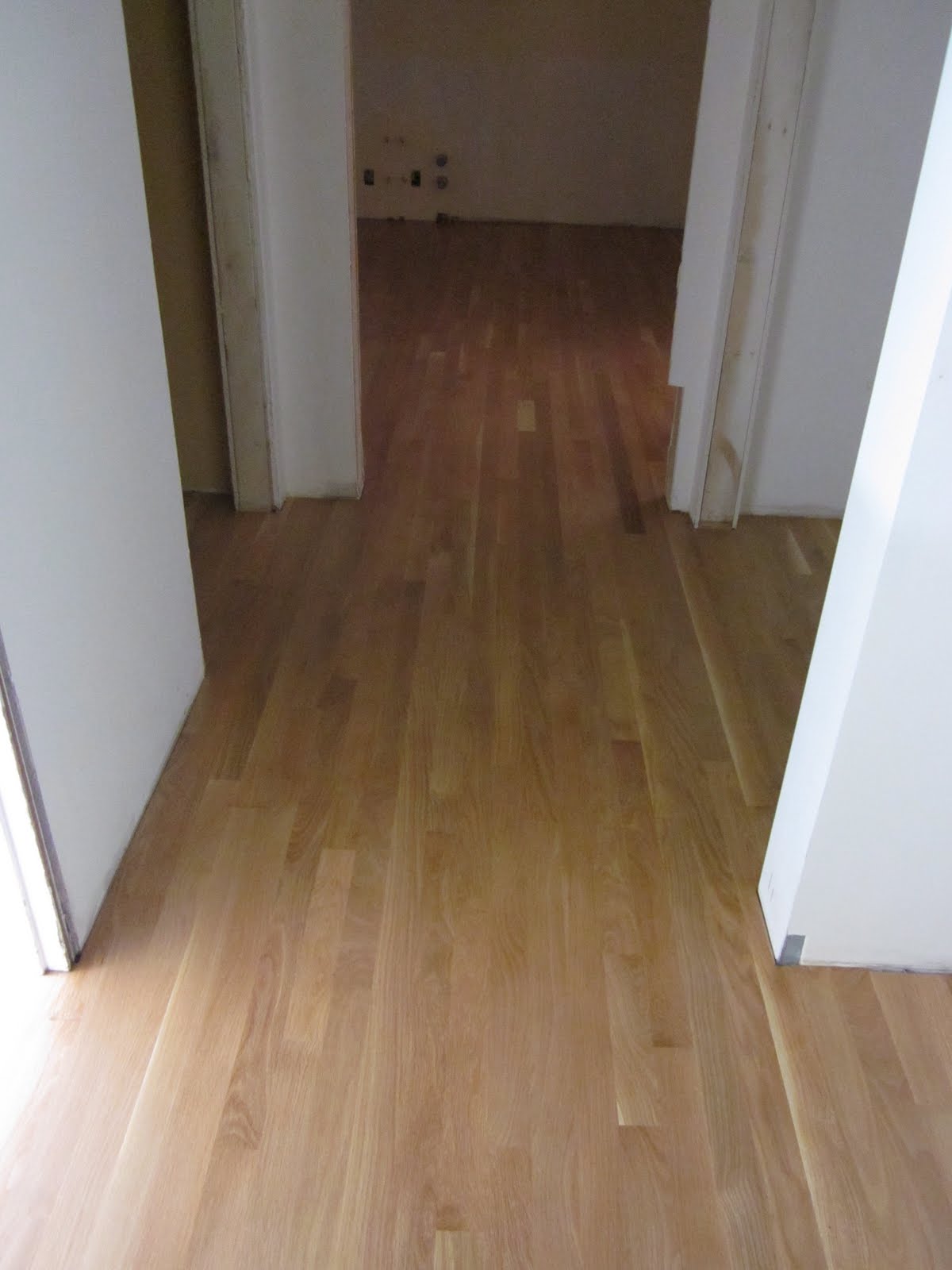 Laurelhurst Craftsman Bungalow: Kitchen Floor Stain