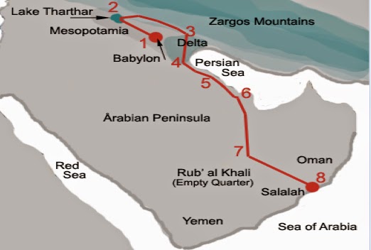 NephiCode: The Lord’s Route for the Jaredite Voyage – Part II