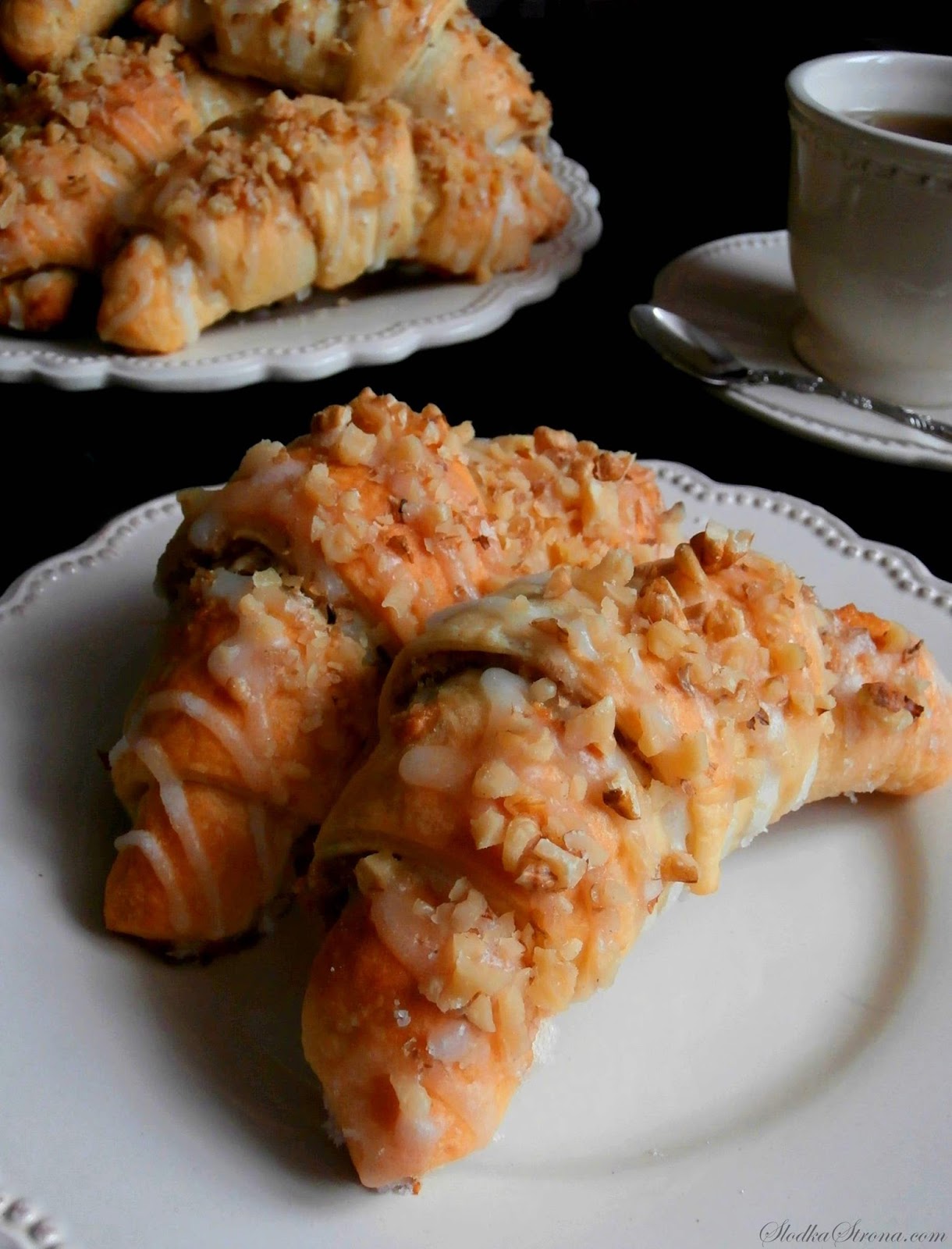 Słodka Strona: Rogale Marcińskie (Świętomarcińskie) z Białym Makiem ...