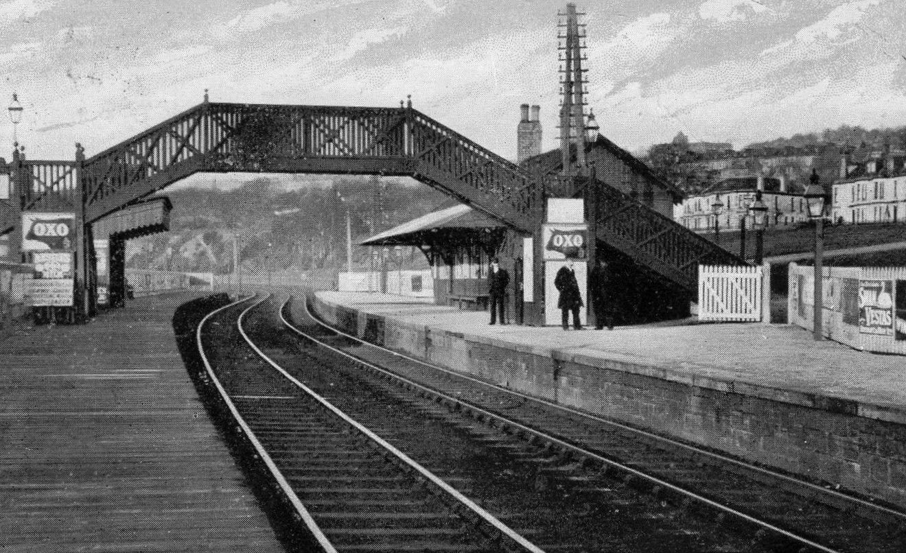 Tour Scotland: Old Photograph Railway Station Magdalen Green Dundee ...
