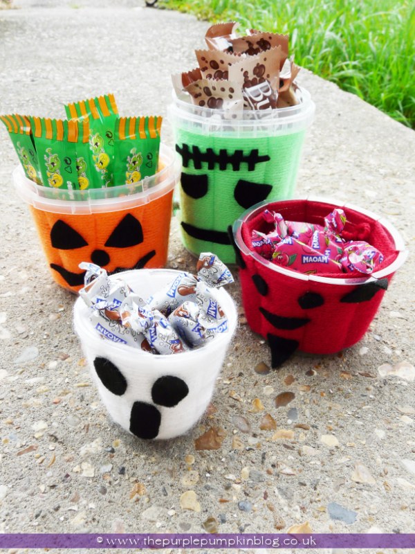 Wool Woven Candy Pots