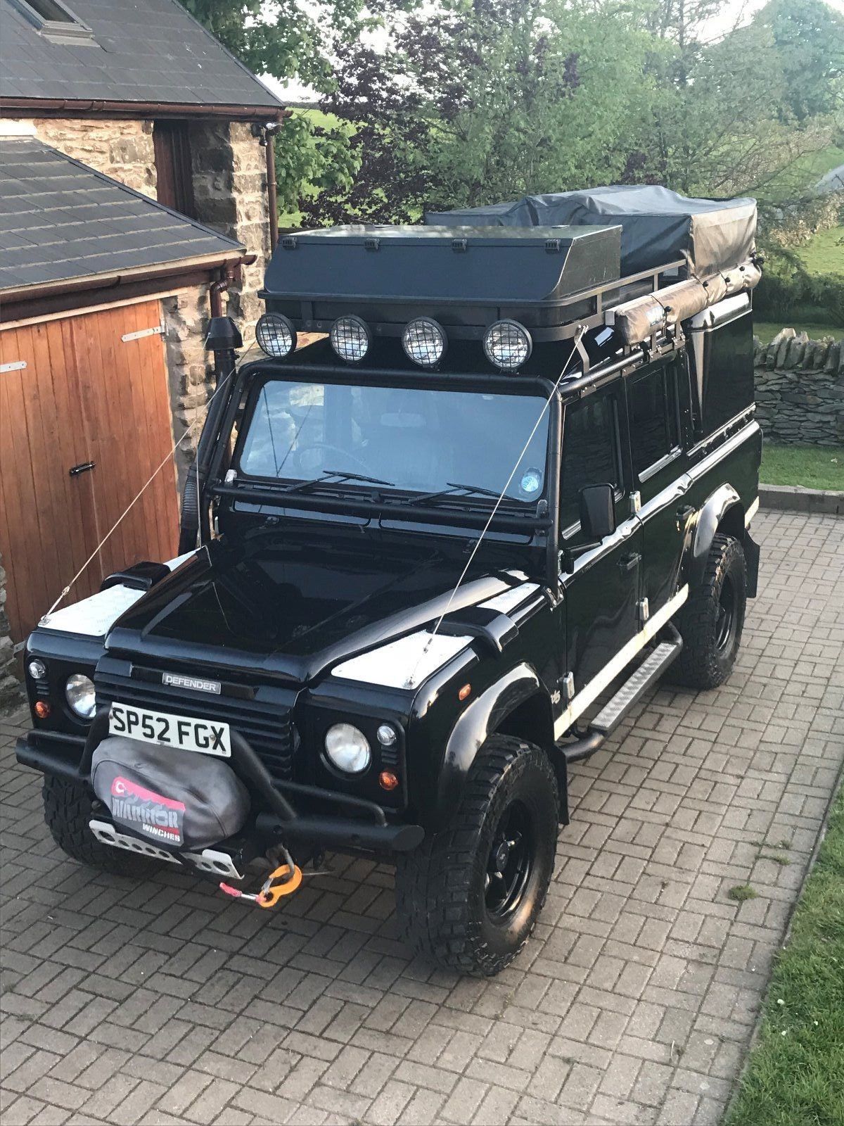 Landrover Defender: Land Rover Defender 110 Td5 Double Cab 'Black ...