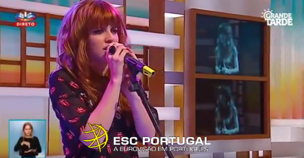 [VÍDEO] Leonor Andrade no 'Grande Tarde' da SIC | ESC PORTUGAL