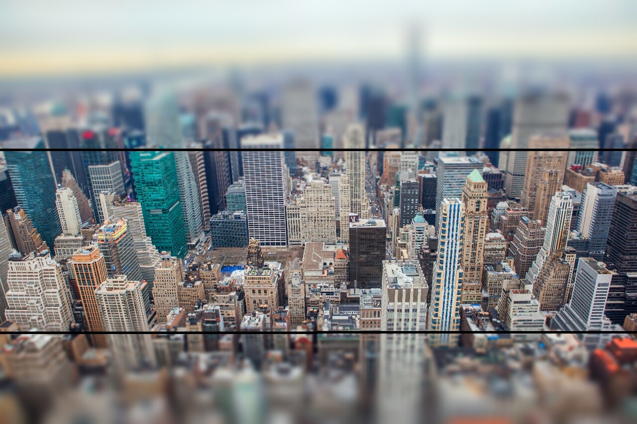 One N All: Miniature Photography or the Diorama Effect