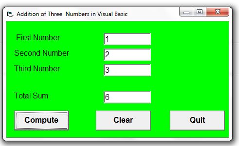 Free Programming Source Codes and Computer Programming Tutorials: Sum ...