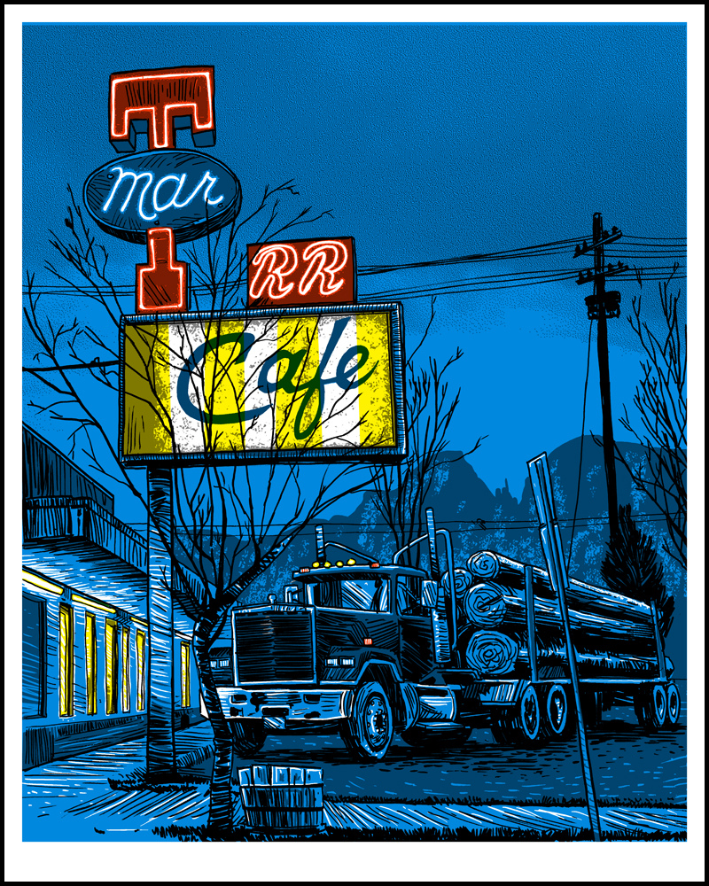 INSIDE THE ROCK POSTER FRAME BLOG: World Premier Exclusive Tim Doyle ...