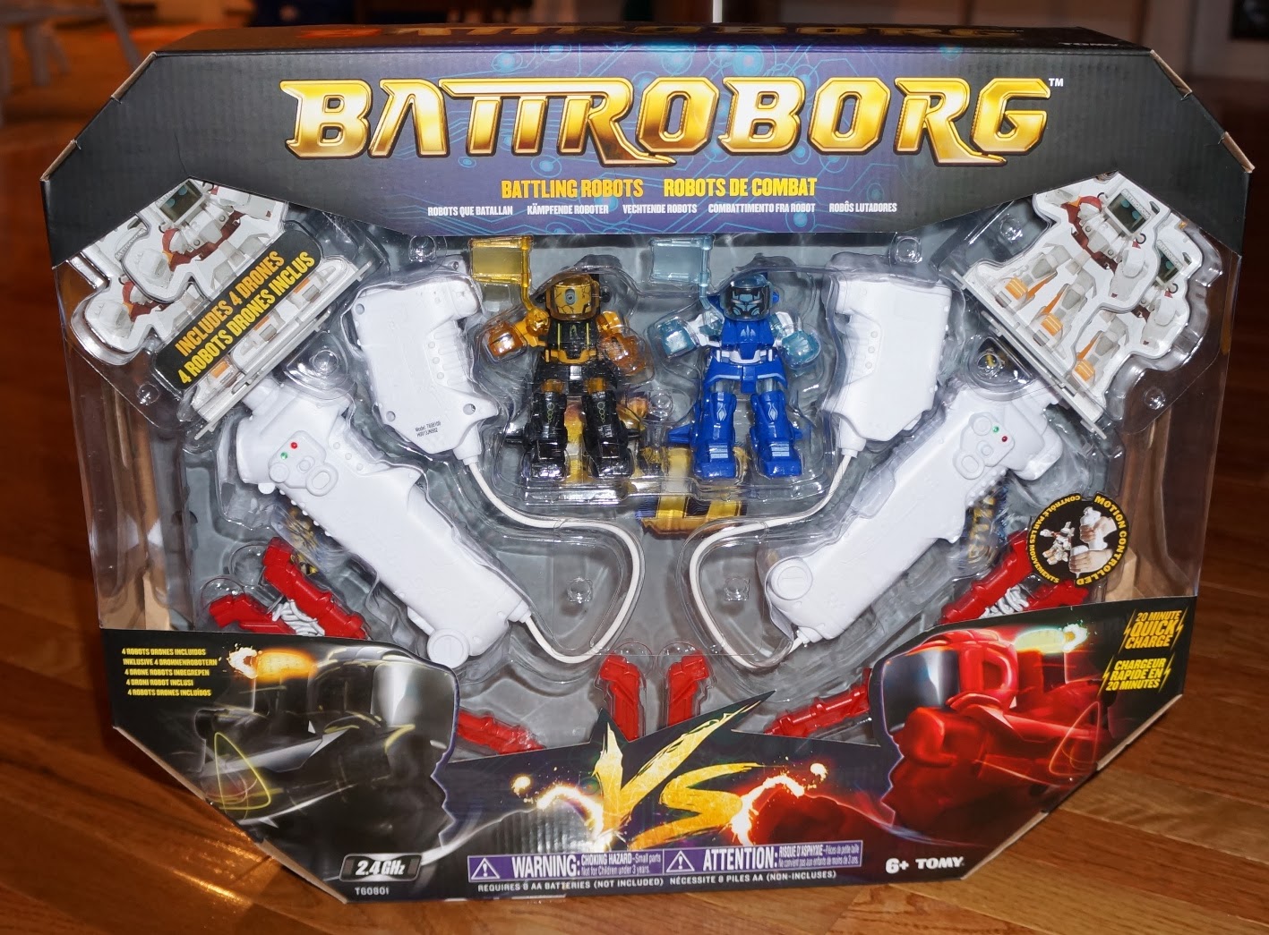 Evan and Lauren's Cool Blog: 11/4/13: Battroborg Battling Robots by TOMY