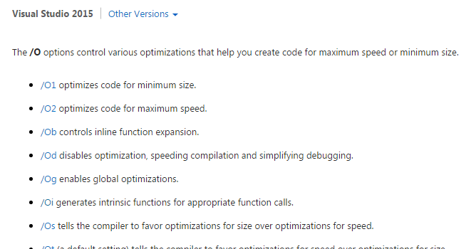Martin's Coding Note: UEFI : BuildOptions (Compiler Options)