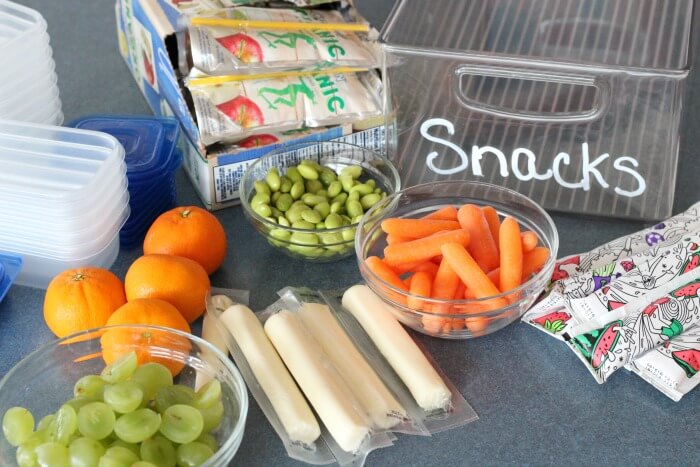 DIY Snack Station with Easy Snacks for Kids | Sunny Day Family