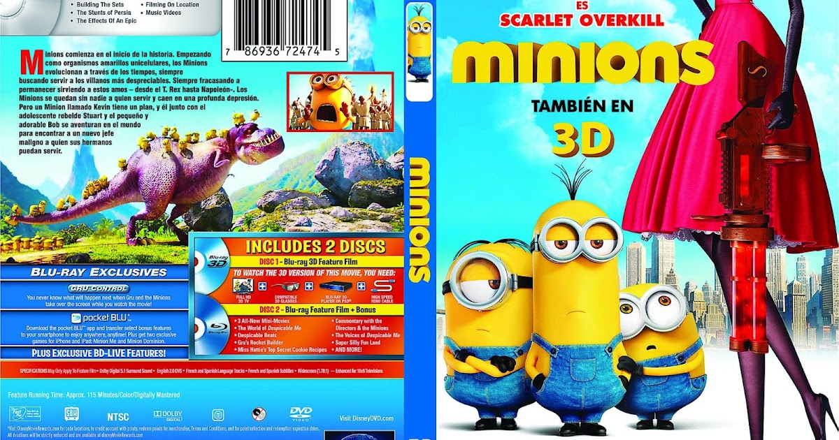 Cover: Minions dvd