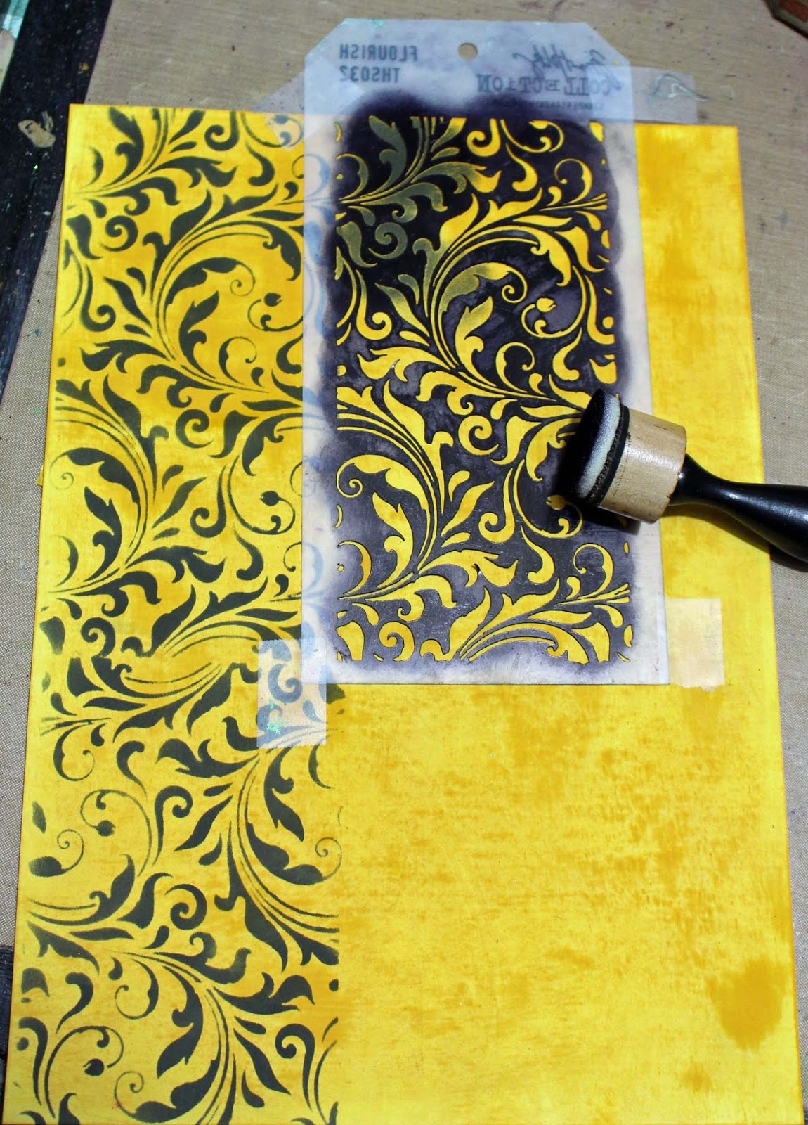 Stamps and Stencils : Transfer Printing