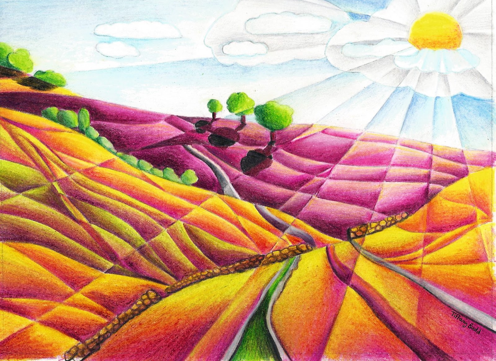 Tiffany Budd- Fine Artist: As far as you can get!