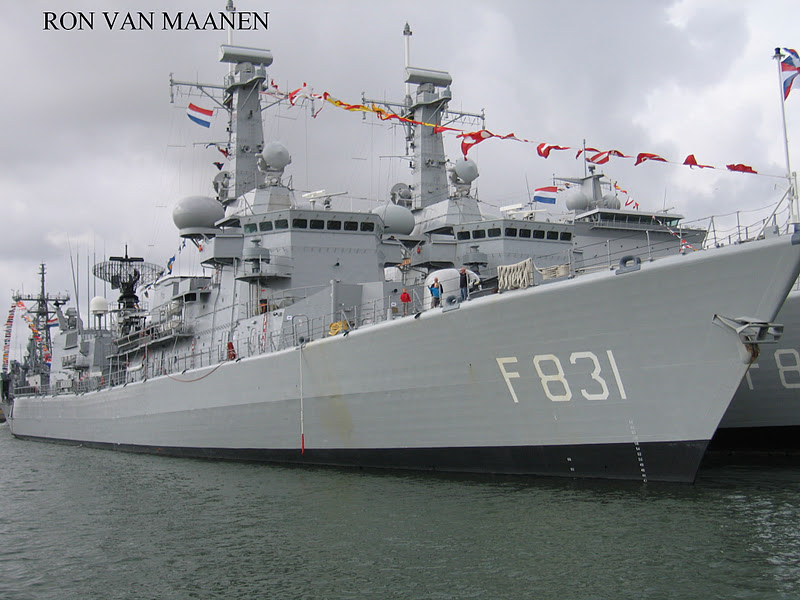 WARSHIPSRESEARCH: Dutch frigates Van Amstel (F 831) and Van Galen (F ...