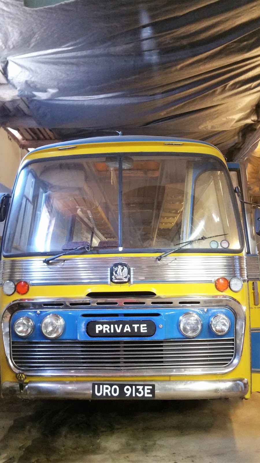 Magical Mystery Tour Bus Inside