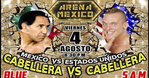 Historia del Wrestling: Blue Panther vs Sam Adonis, Cabellera vs ...