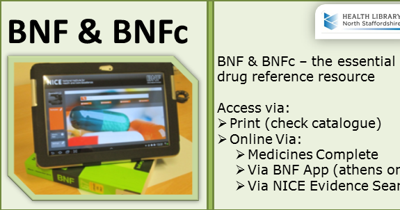 Accessing the BNF & BNFc