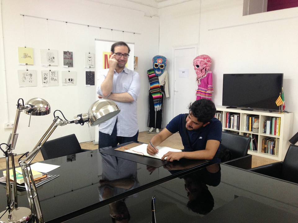 Noticias: Alejandro Espinosa presenta libro en Barcelona