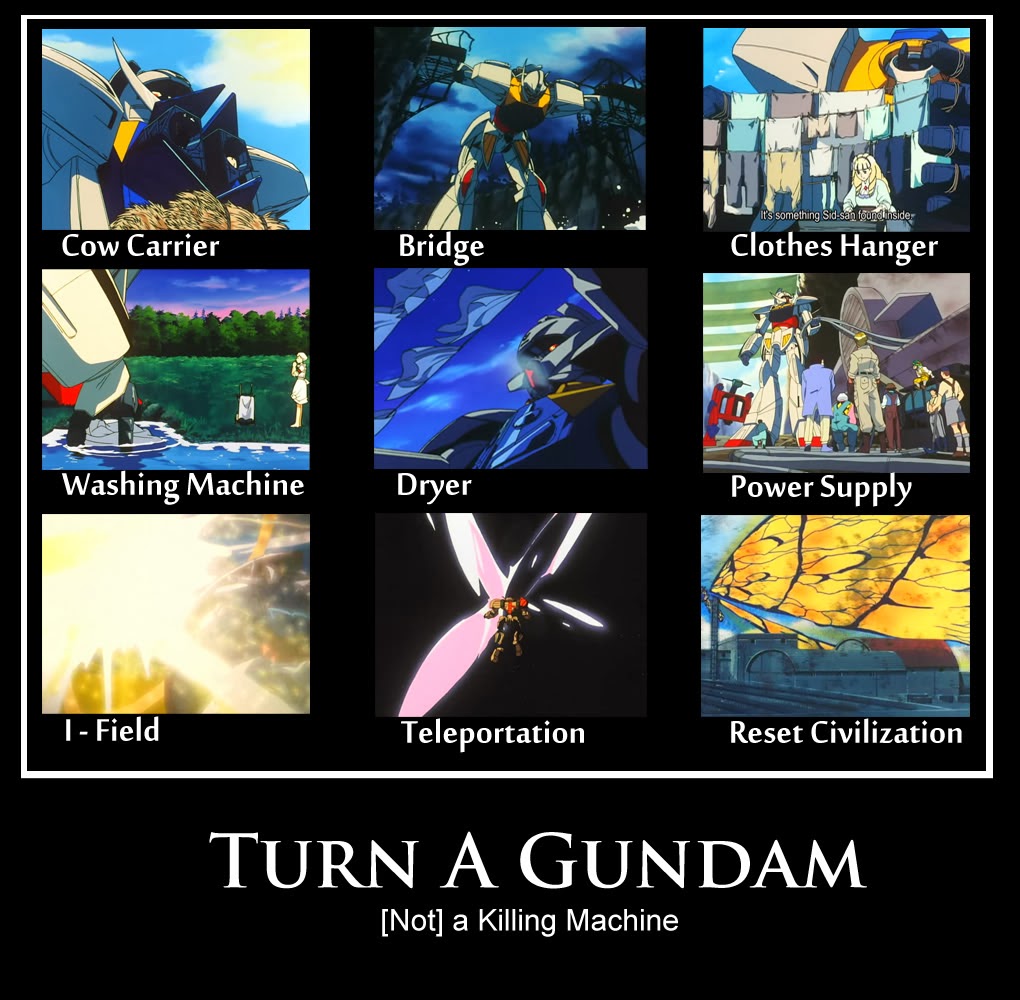 Gundam MEME: Turn A Gundam [NOT] a Killing Machine - Fanmade ...