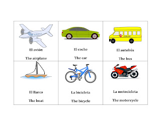 Spanish Transportation Printables | Joy Focused Learning